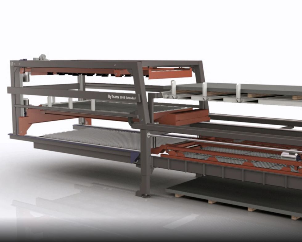 ByTrans & ByTrans Extended | Laser cutting automation | Bystronic